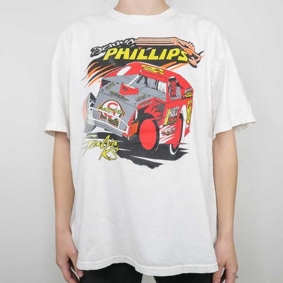 Gildan | Shirts | Jerry Phillips Sprint Car Racing Graphic Tshirt ...